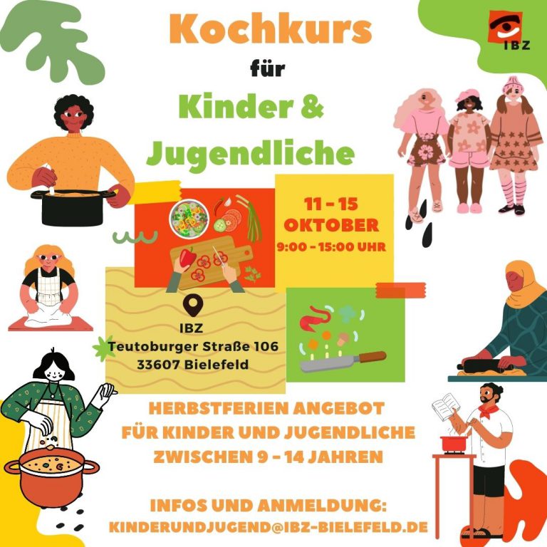 Kochkurs für Kinder und Jugendliche – IBZ Bielefeld e.V.